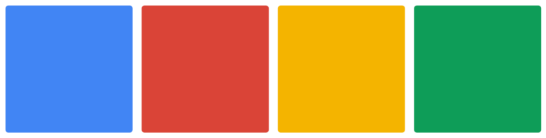 Google Color Codes - Hex, RGB and CMYK Color Codes