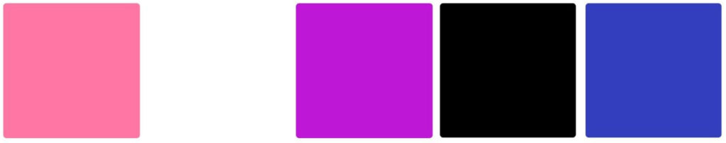 Genderfluid Flag Color Codes - Hex, RGB and CMYK Color Codes