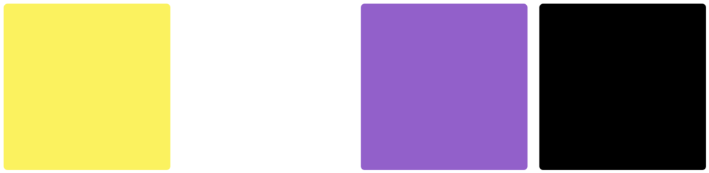 Non-Binary Flag Color Codes - Hex, RGB and CMYK Color Codes