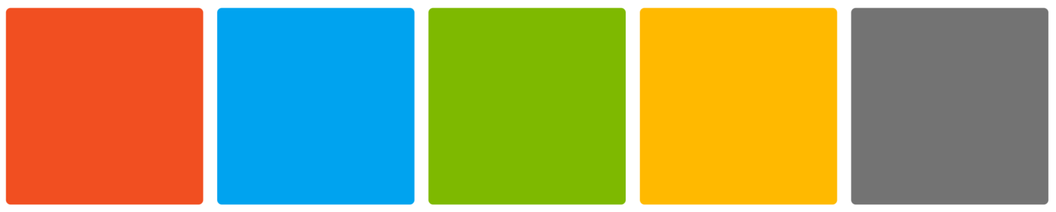 Microsoft Office 365 Color Codes - HTML Hex, RGB and CMYK Color Codes