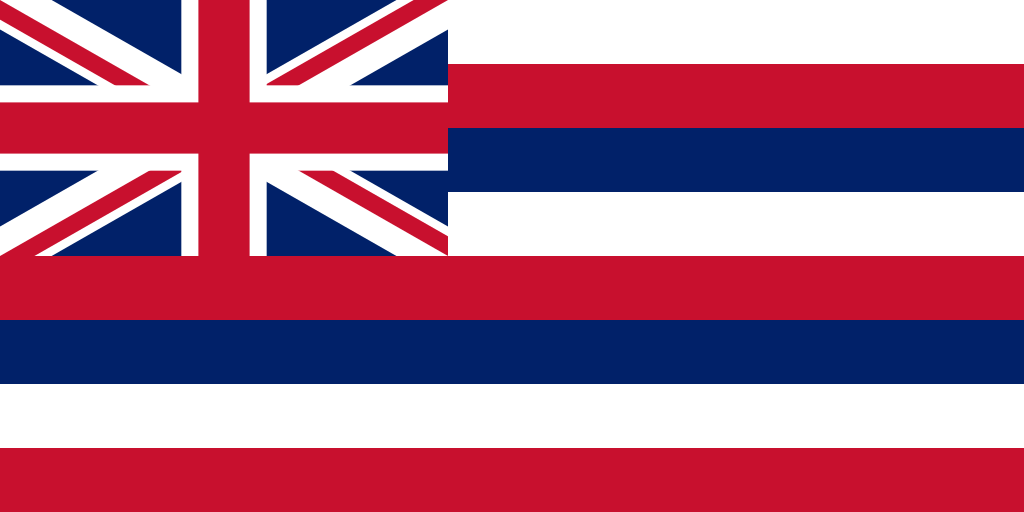 Hawaii Flag Color Codes - Hex, RGB and CMYK Color Codes