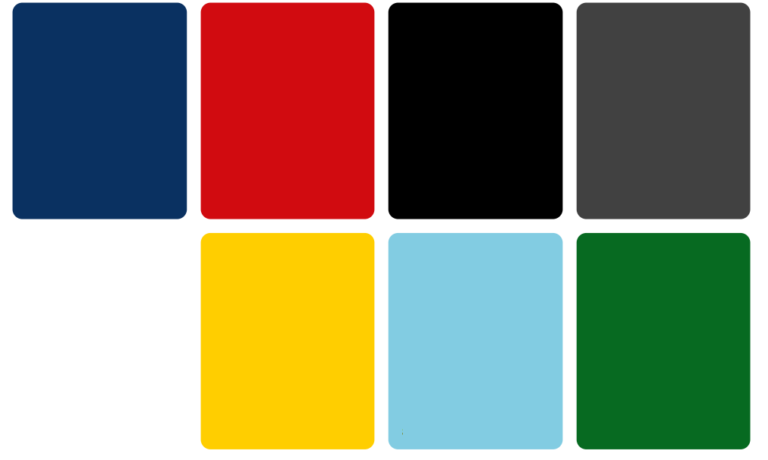Pennsylvania Flag Color Codes - Hex, RGB and CMYK Color Codes