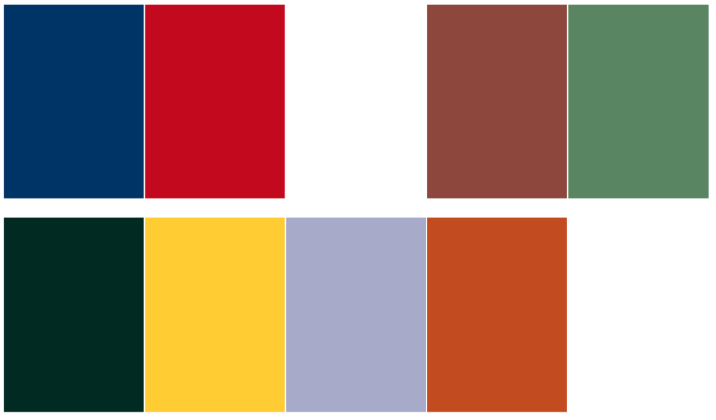 Vermont Flag Color Codes - Hex, RGB and CMYK Color Codes