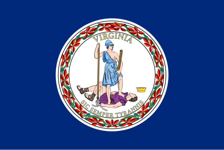 Virginia Flag Color Codes - Hex, RGB and CMYK Color Codes